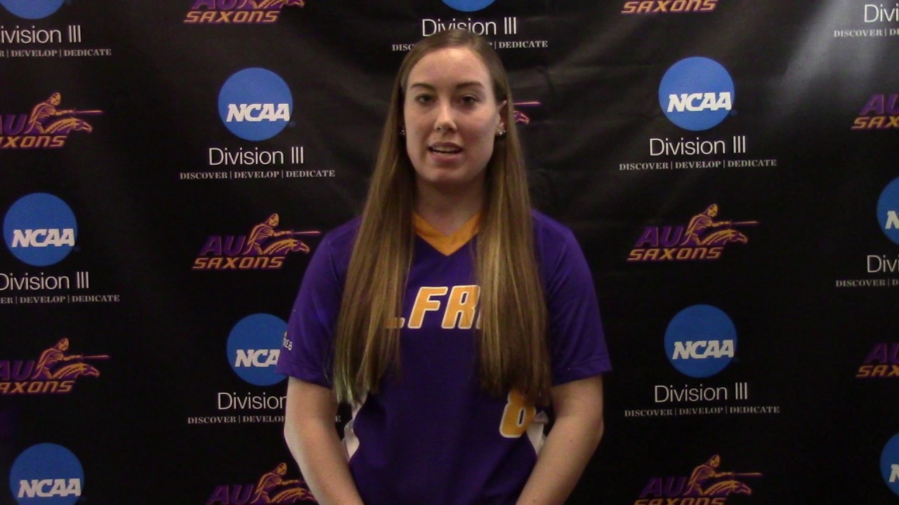 Alfred University Softball - Becca Alexander (Correct) - YouTube