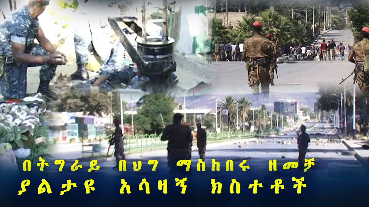 በትግራይ በህግ ማስከበሩ ዘመቻ ያልታዩ አሳዛኝ ክስተቶች Tragic events unseen in Tigray law ...