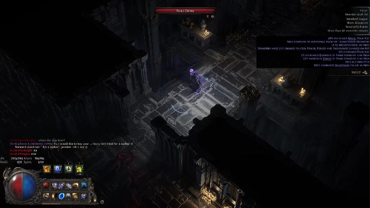 Path of Exile 2 Beta - Mapping T15 +1lvl Galvanic Shard Deadeye - YouTube