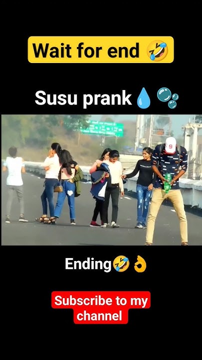Hilarious Prank On Girls 🥰 😂🤣 Susu Prank🫧💧 Peshab Prank 🤣😂 Short
