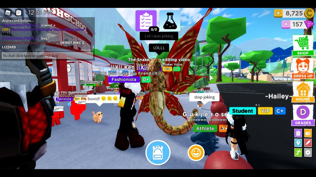 Godzilla Vs Kong The Mighty Snake Titan Warbat Rhs Robloxian HighSchool ...