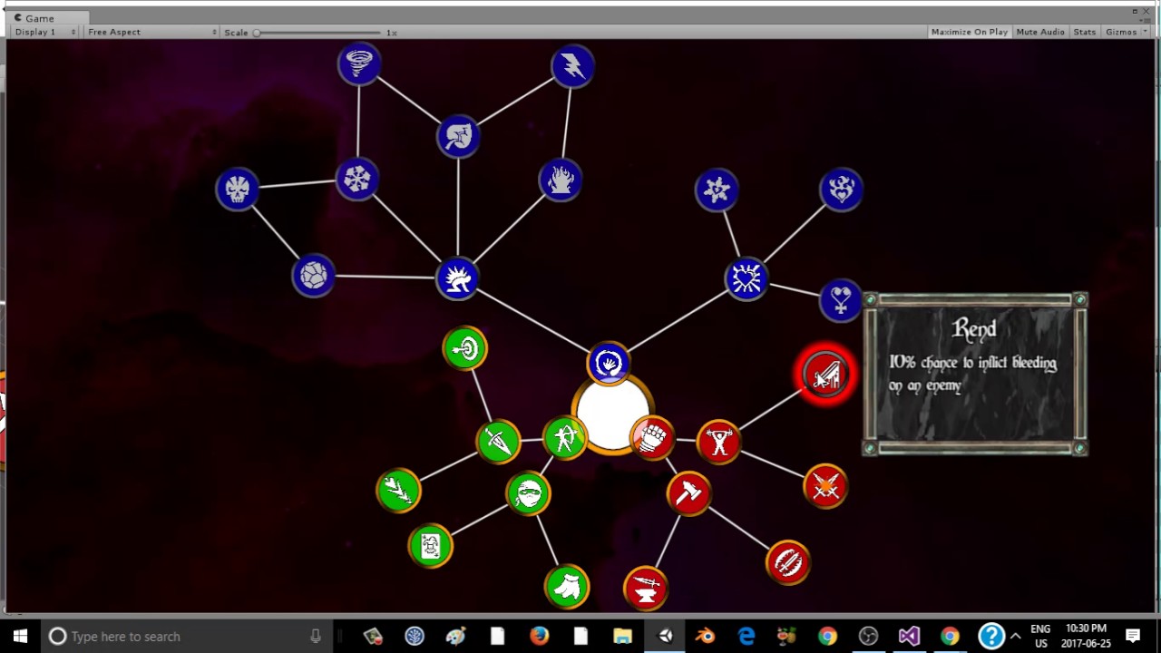 Dungeon Crawler WIP - Skill Tree - YouTube