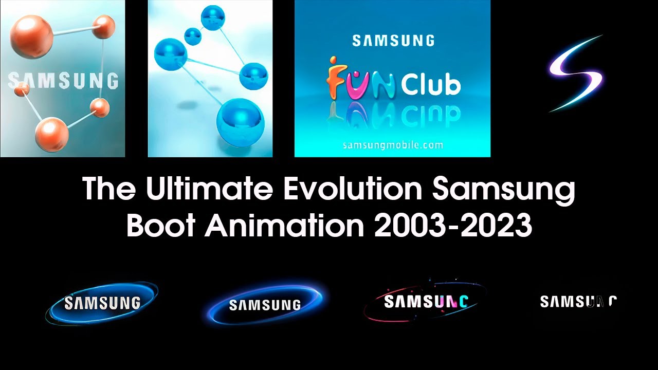 Ultimate Evolution Samsung Boot Animation 2003-2017 4K 60 HD [All ...