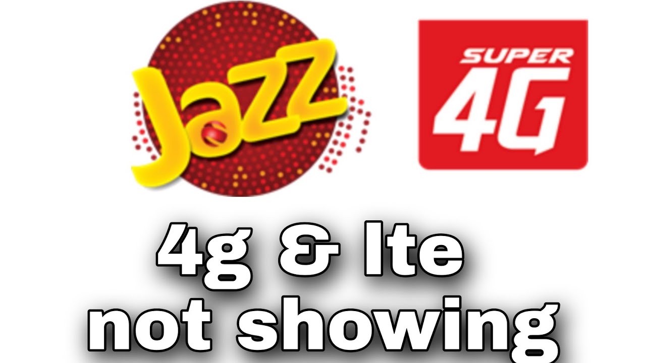 jazz network data icone not show / jazz sim 4g not showing up on my ...