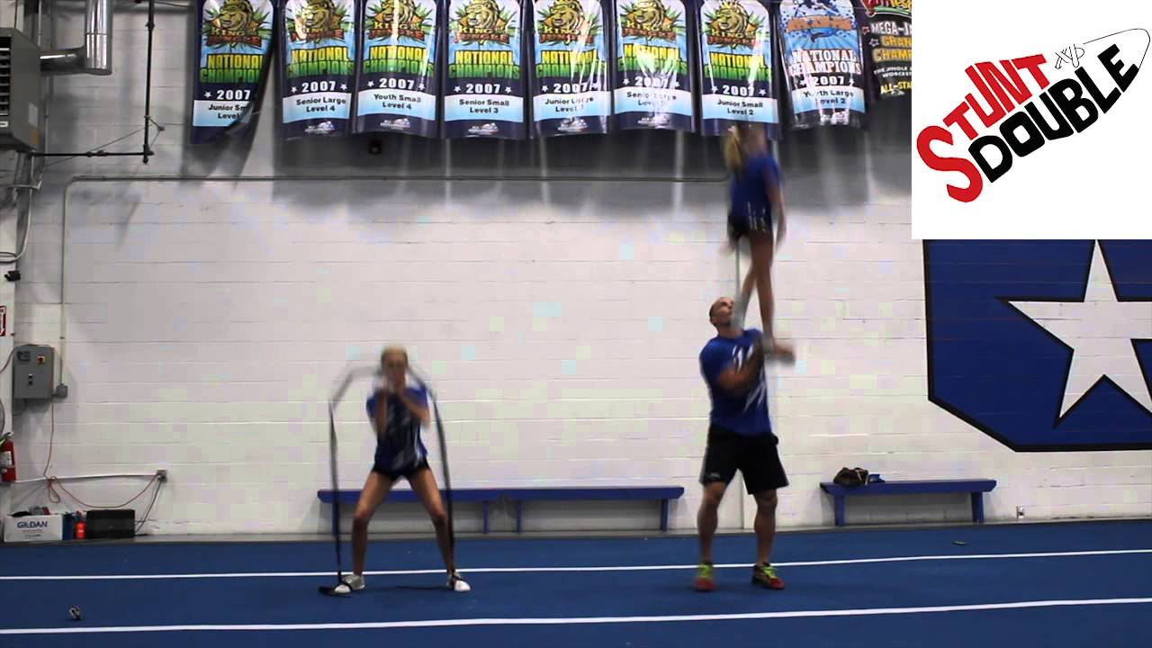 one arm lib with stunt double - YouTube