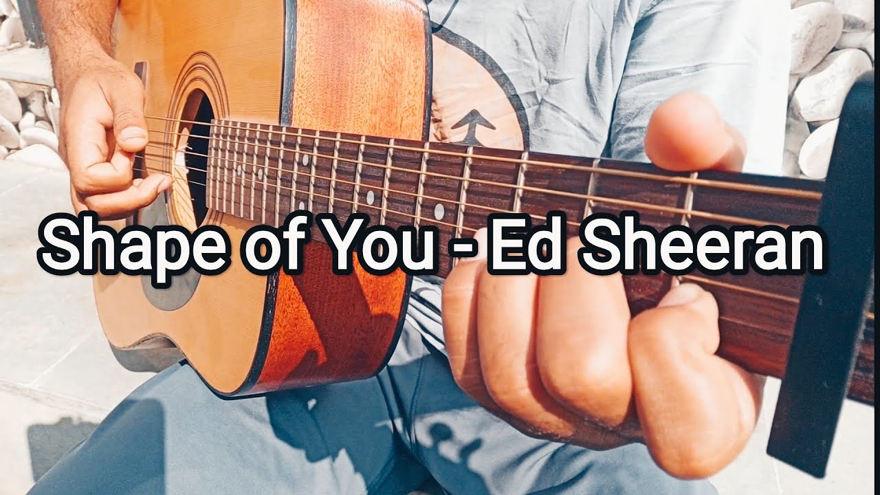 SHAPE OF YOU - ED SHEERAN - EASY GUITAR TUTORIAL [TABS] HOW TO PLAY ...