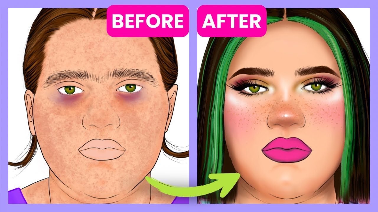 AMAZING MAKEUP TRANSFORMATION WITH ME |Makeup Look, Makeup Tutorial - YouTube