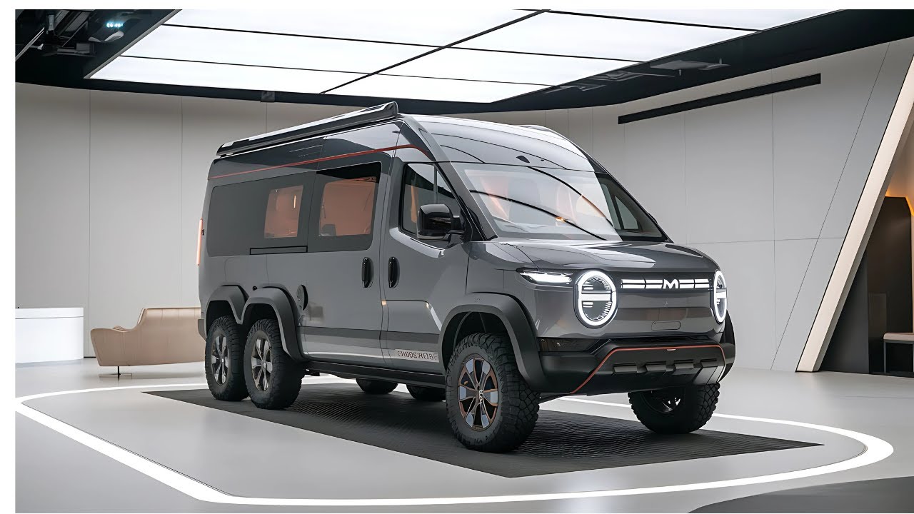 2025 Dacia Dokker 6x6 Camper Van Review – The Ultimate Off-Road ...