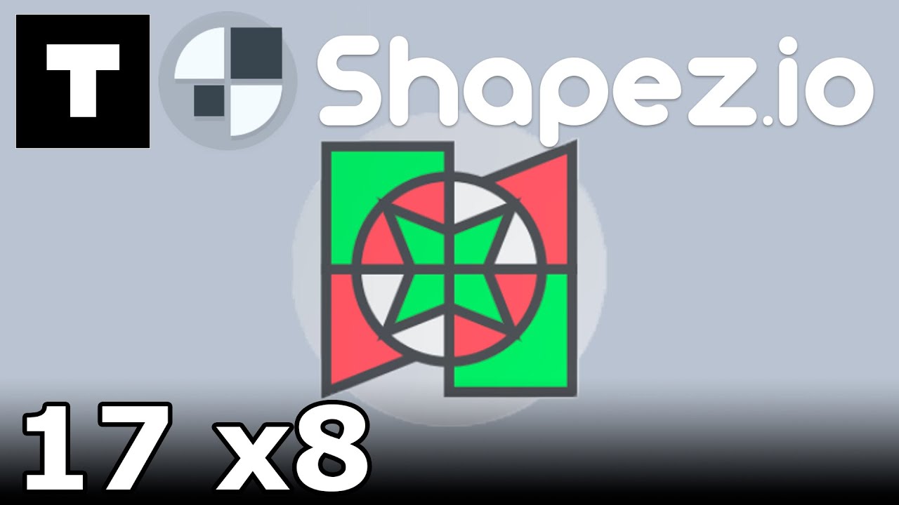 Shapez.io - Level 17 x8 speed (timelapse) - YouTube