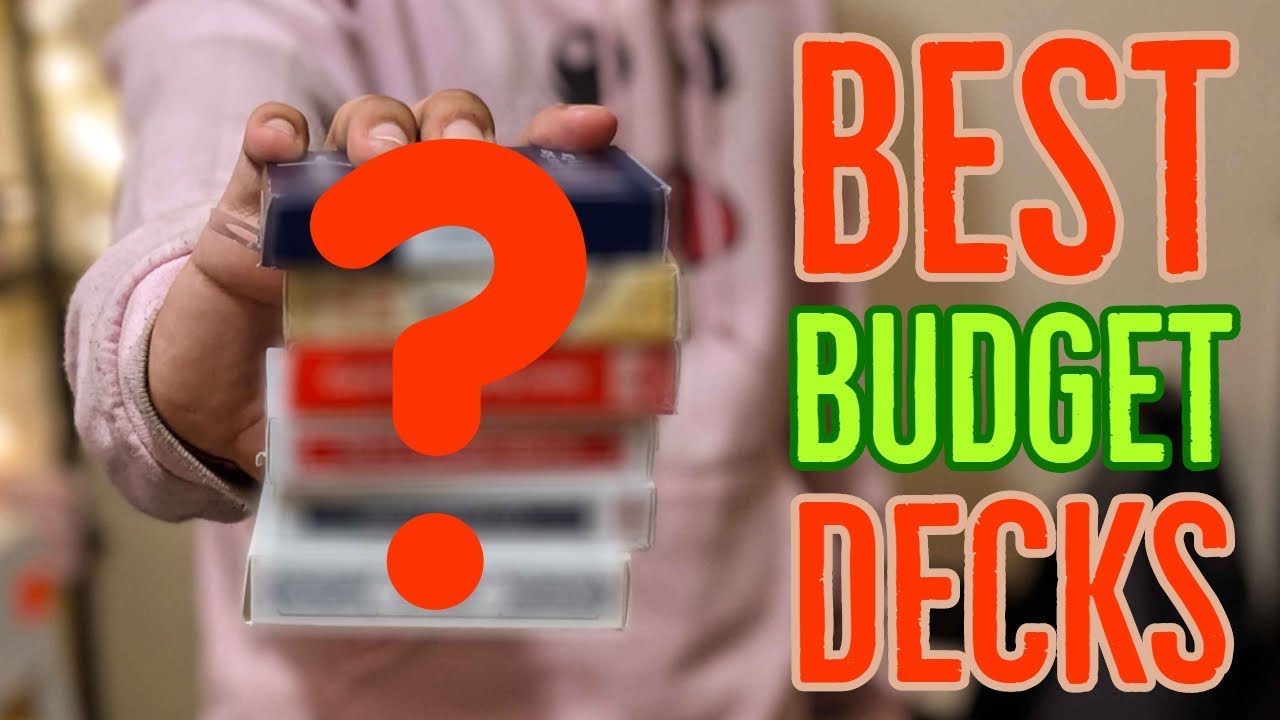 MY FAVORITE Budget Decks - Top 5 - YouTube