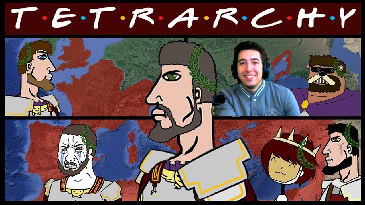 Unbiased History: Diocletian's Tetrarchy By Dovahhatty Reaction - YouTube