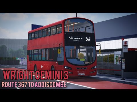 Roblox Croydon | Arrwheatva: Wright Gemini 3 | Route 367 to Addiscombe ...