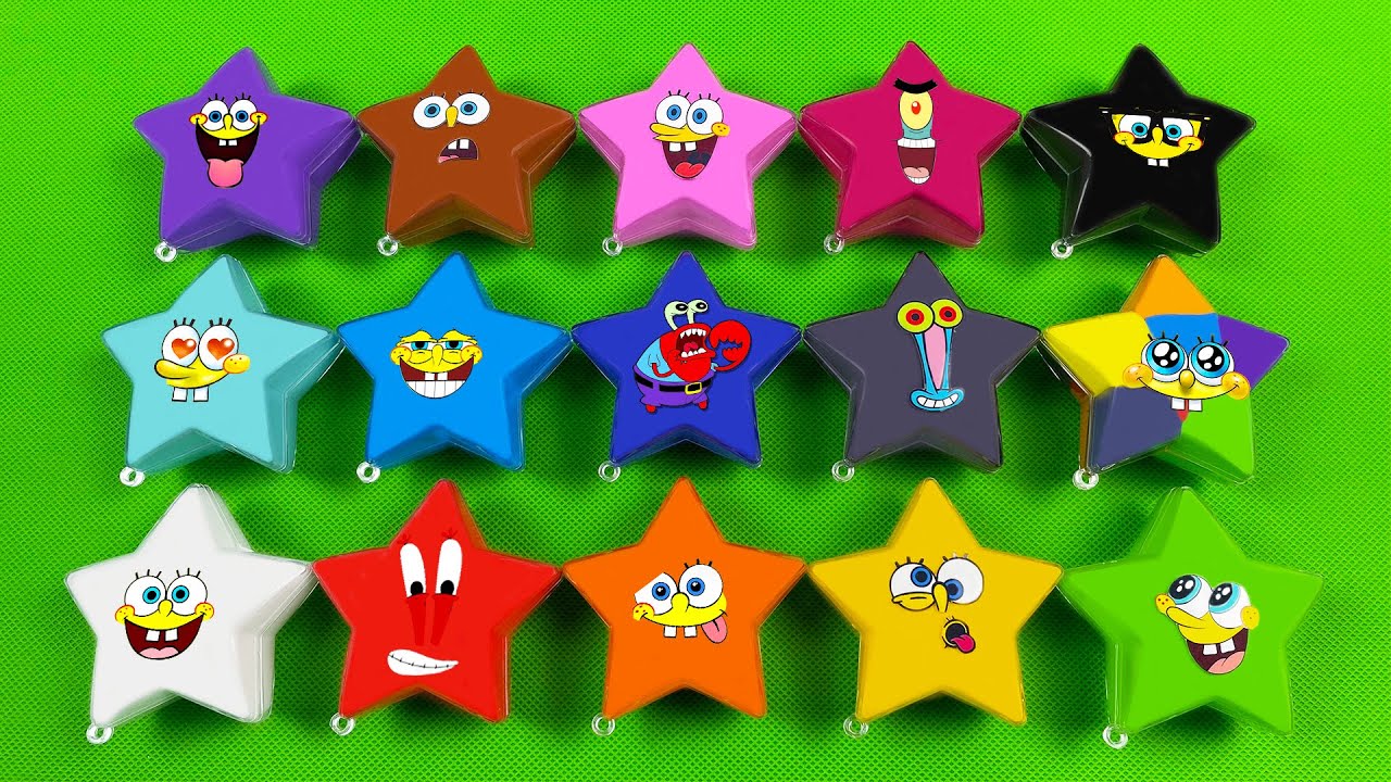 Spongebob Squarepants: Looking For All SLIME With Mini Star Shapes ...