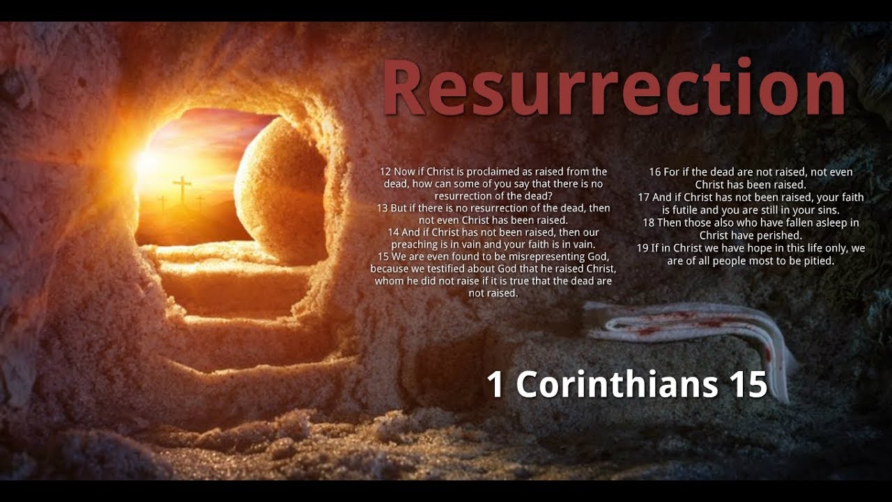 The Resurrection (1 Corinthians 15:12-19) - 1 April 2018 - YouTube