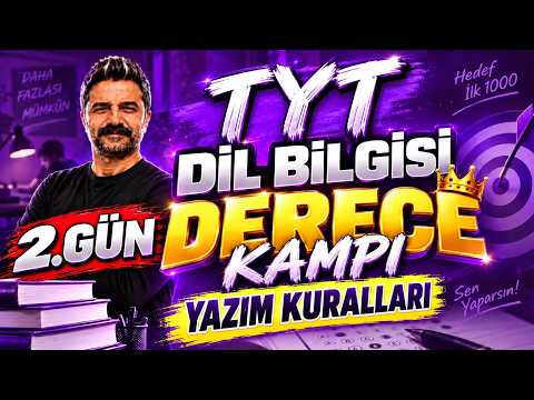 TYT | Dil Bilgisi | Derece Kampı | 2.GÜN | Rüştü Hoca