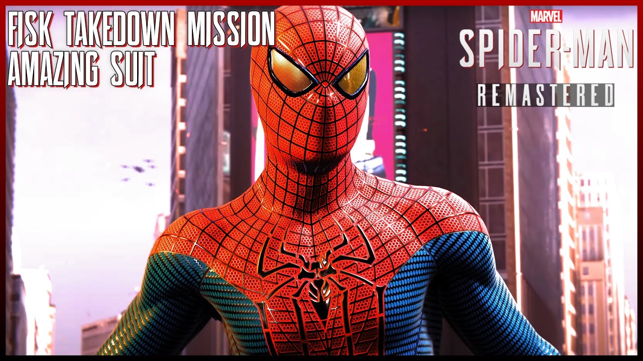 Fisk Takedown Mission With The Amazing Suit - Marvel's Spider-Man ...