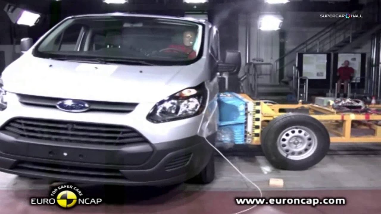2013 Ford Transit Custom Crash Test - YouTube