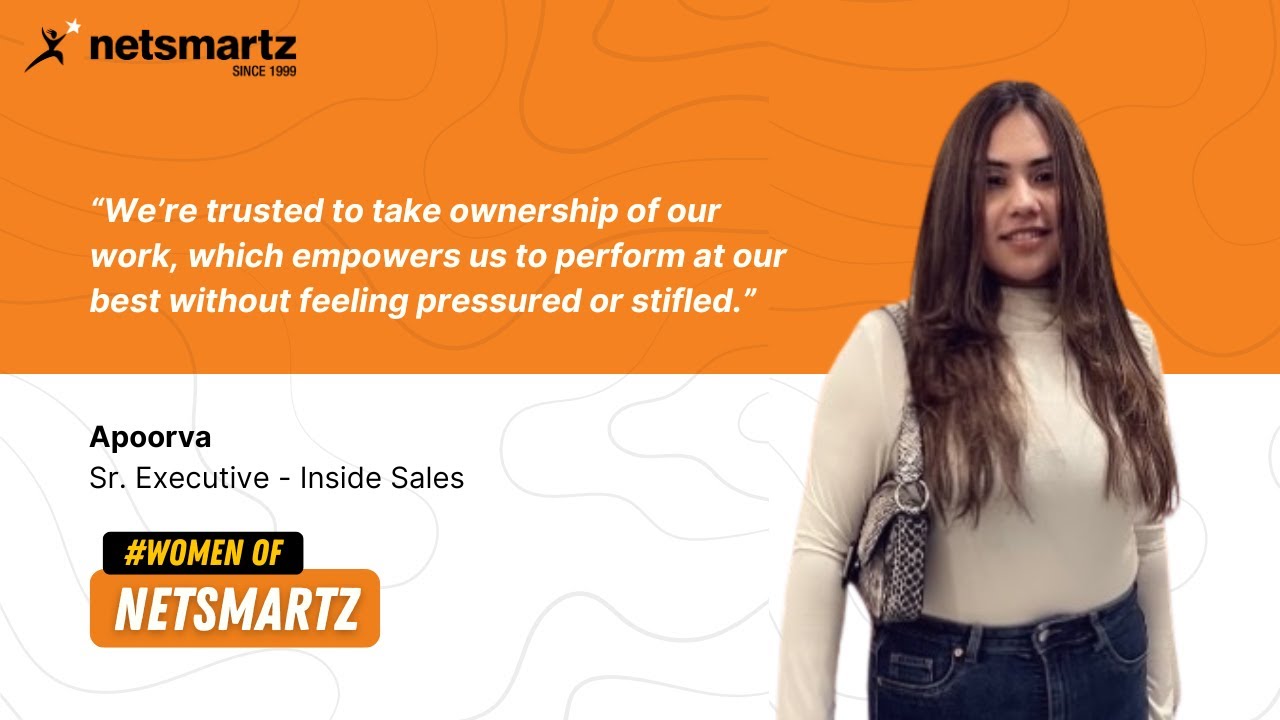Netsmartz | Women of Netsmartz | Apoorva - YouTube