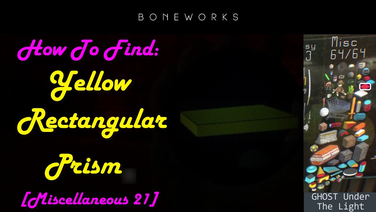 How To Find: Yellow Rectangular Prism 🟨 | Miscellaneous 21/64 - YouTube