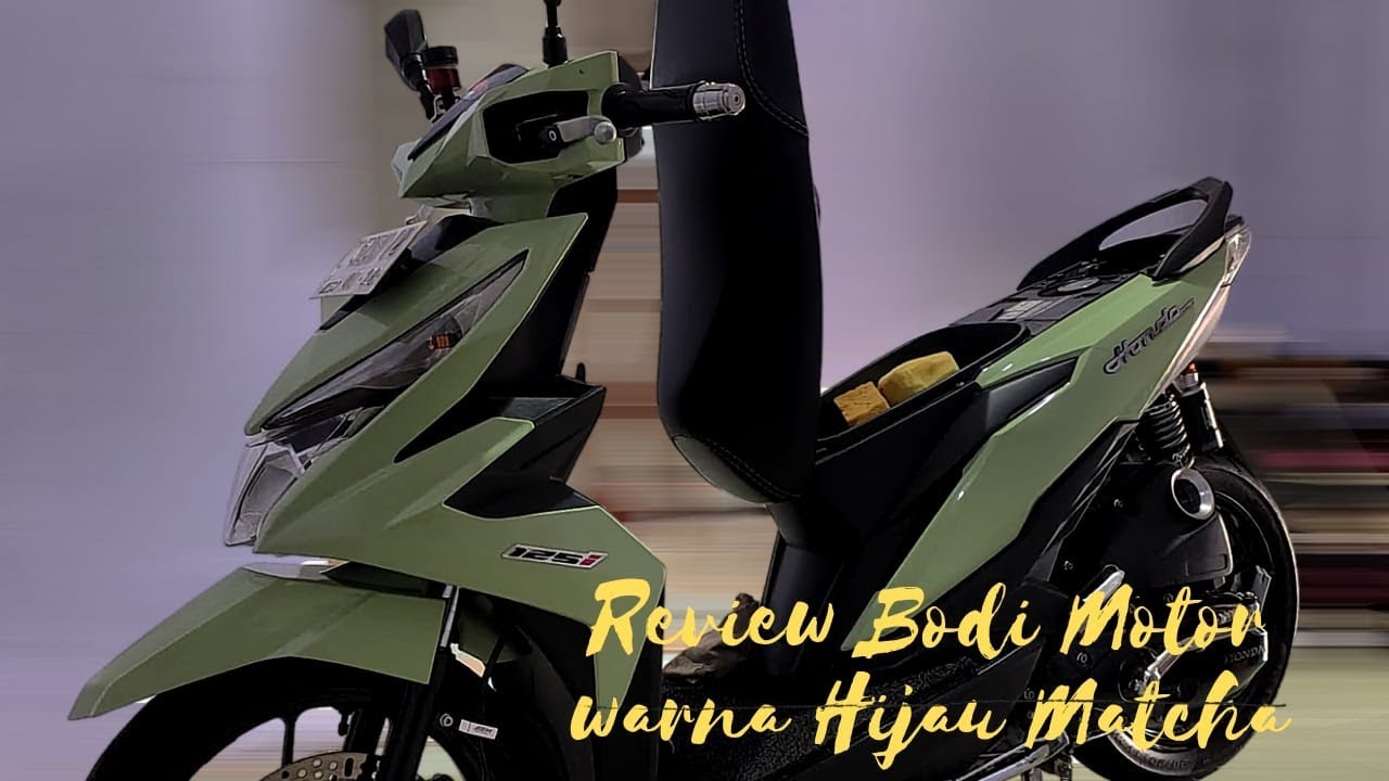 REVIEW BODY MOTOR WARNA HIJAU MATCHA - YouTube