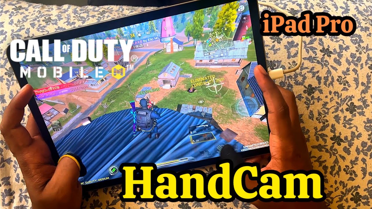 iPad Pro | M2 chip | Gaming Handcam | Call of Duty Mobile | - YouTube