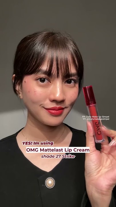 UDAH PADA NYOBAIN TEKNIK 3 IN 1 BELUM?! LIP CREAM OMG #makeup - YouTube
