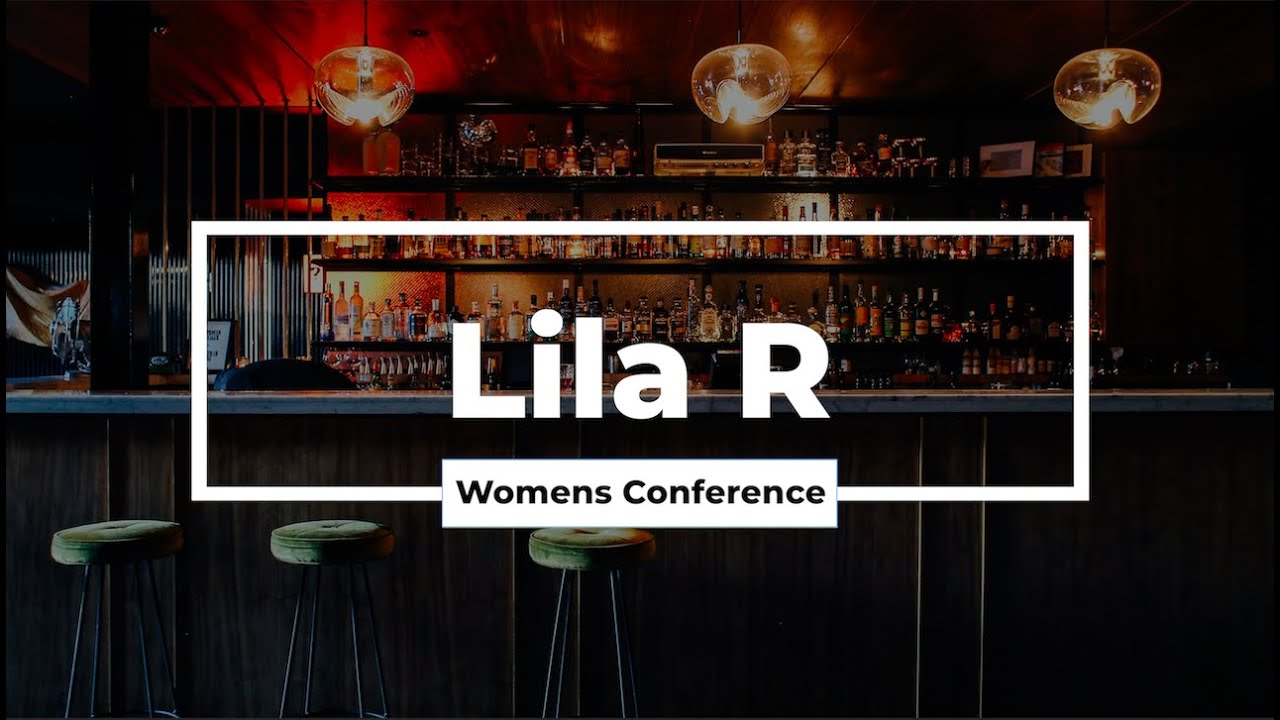 Lila R Speaking at a Women's Conference - YouTube