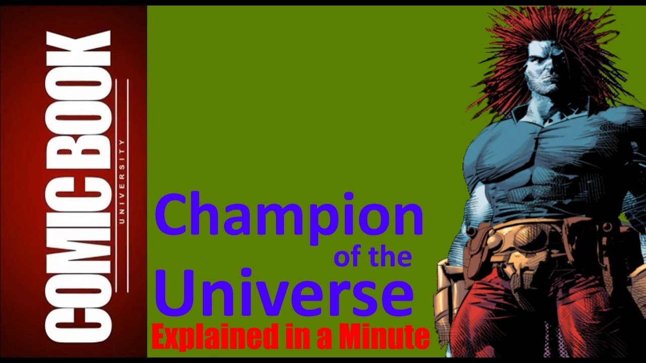 Champion of the Universe (Explained in a Minute) | COMIC BOOK ...
