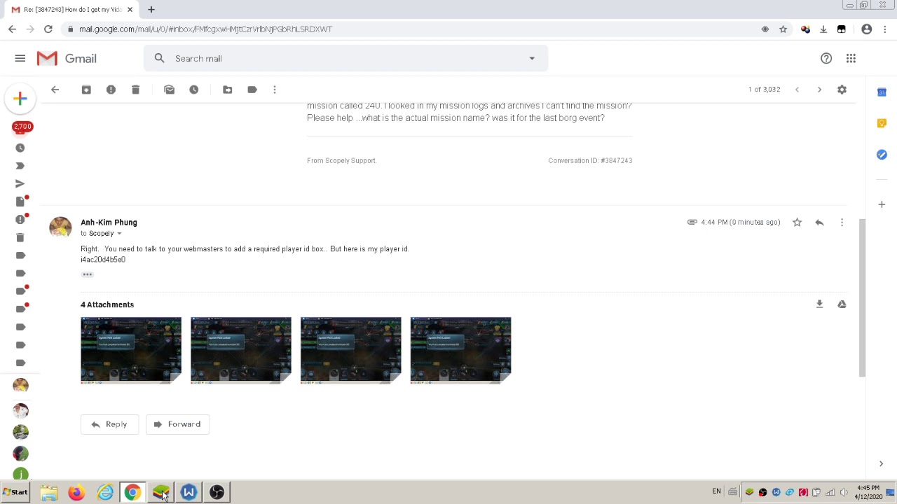 FreeGames Vidar Tech Support Tips Give Your Player ID and Screenshots ...