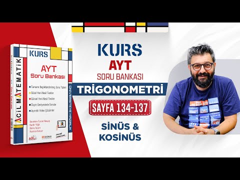 📘 AYT Matematik | Trigonometri | Acil Yayınları Syf 134-137 | Sinüs & Kosinüs | Konu + Soru Çözümü