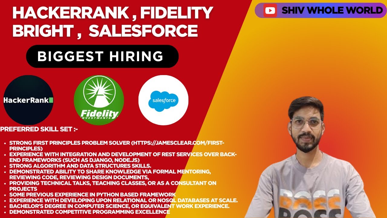 Hackerrank , Here Biggest Hirings Started | OFF Campus Drives | 2025 ...