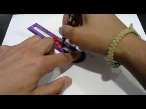 safe-t compass bisect angle #2 (with matching instructions) - YouTube