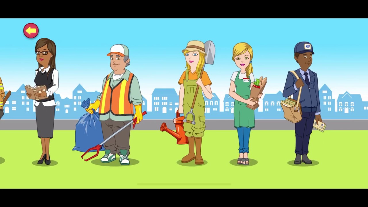 Introduce Community Helpers. preschool for kids. KIDDOPIA community ...