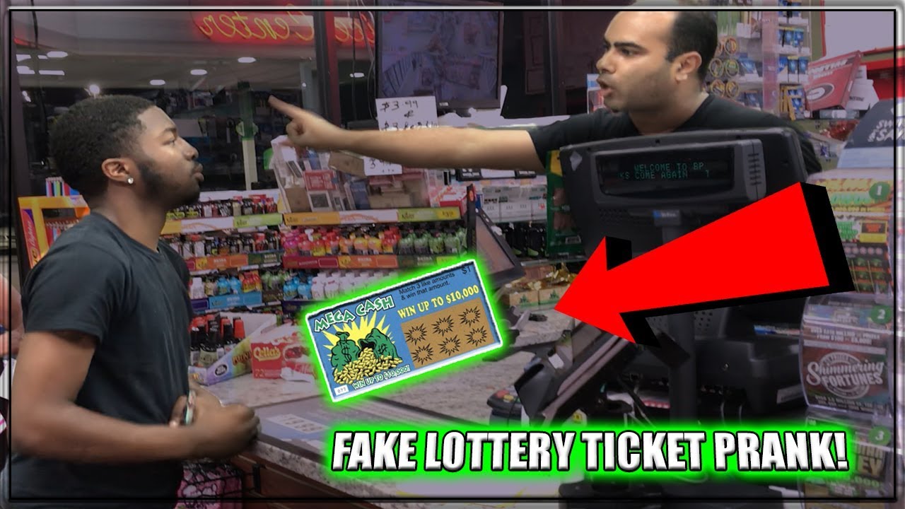 FAKE LOTTERY TICKET PRANK! (Gone Extremely Wrong) - YouTube