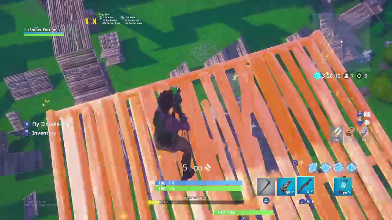 First time playing wth left analog stick to edit - YouTube