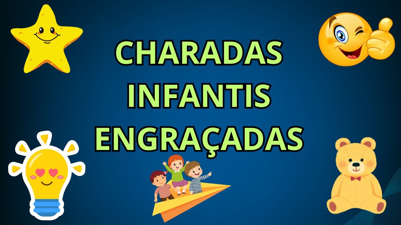 CHARADAS INFANTIS ENGRAÇADAS - YouTube