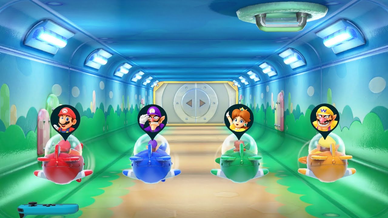 Super Mario Party - Fuzzy Flight School - YouTube