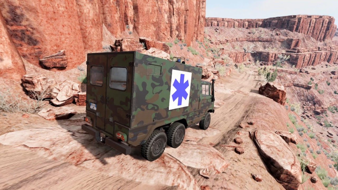 Army Truck Off Roding Beamng Drive G29 Gameplay 🔥 - YouTube