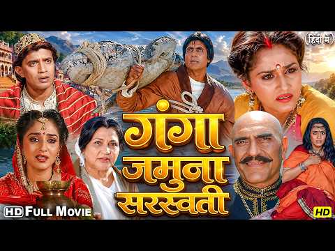 Gangaa Jamunaa Saraswathi | Bollywood Blockbuster Full Movie | Amitabh Bachchan, Mithun Chakraborty