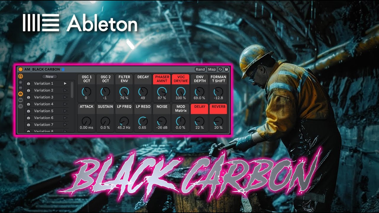🚀 Elevate Your Sound: Black Carbon! 🎶 Ableton Live 11 Suite Instrument ...