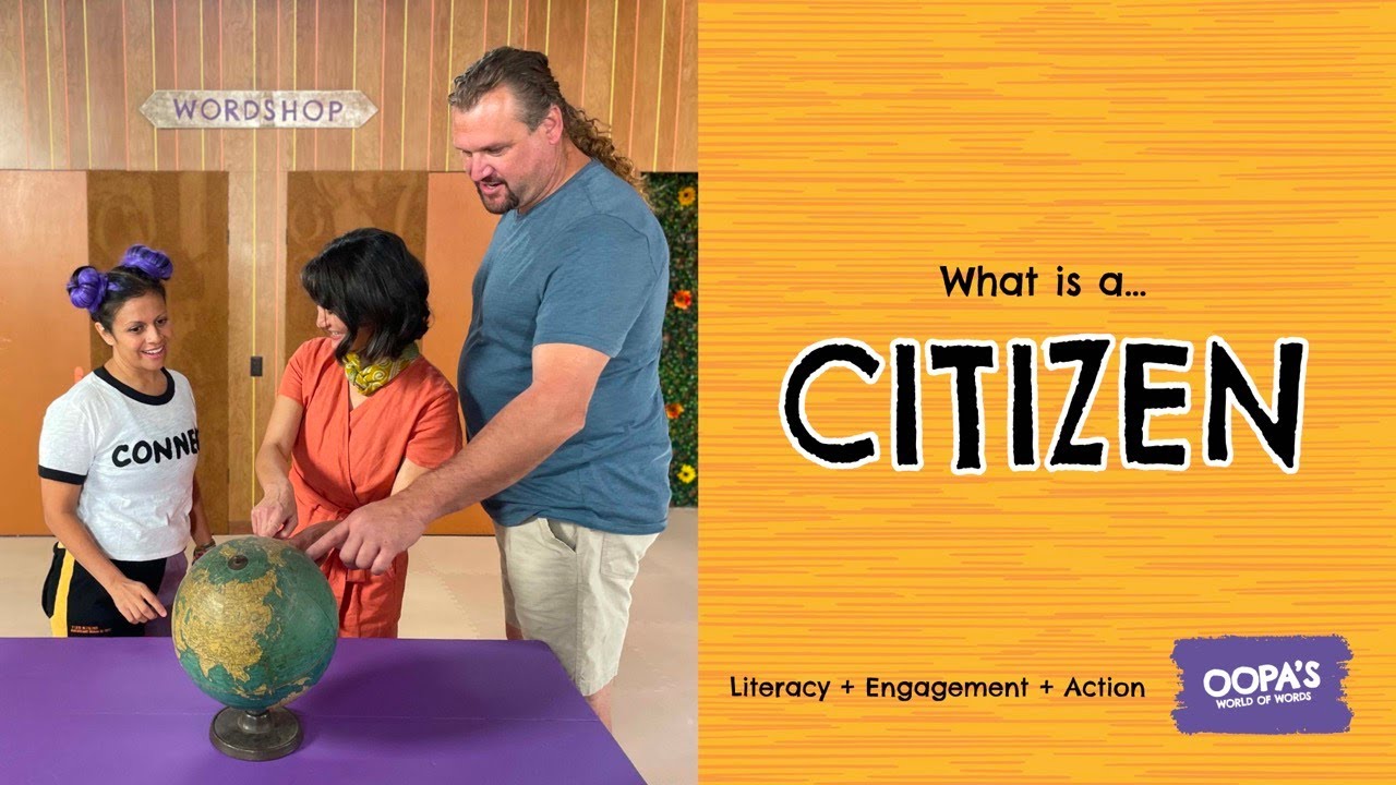 What is a CITIZEN? | Civic Vocabulary for Early Elementary - YouTube