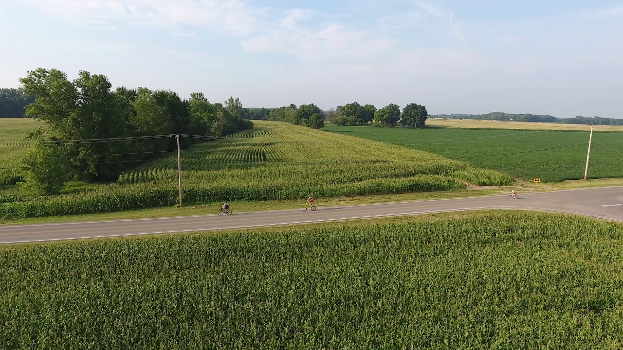 Pan Ohio Hope Ride 2016 FROM ABOVE - YouTube