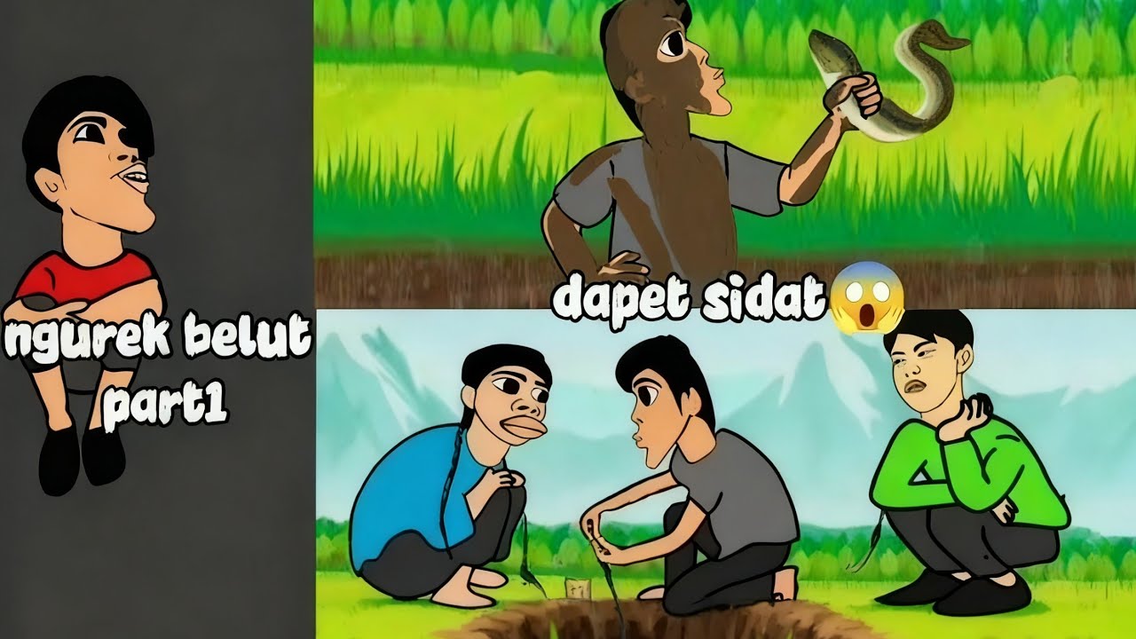 Animasi Sunda part1"ngurek belut meunang keyeup"@mangepuldubbing - YouTube
