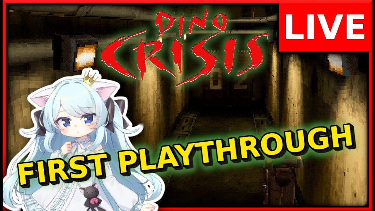 First time playing! The end?! - DINO CRISIS - Babiniku | バ美肉 Vtuber ...