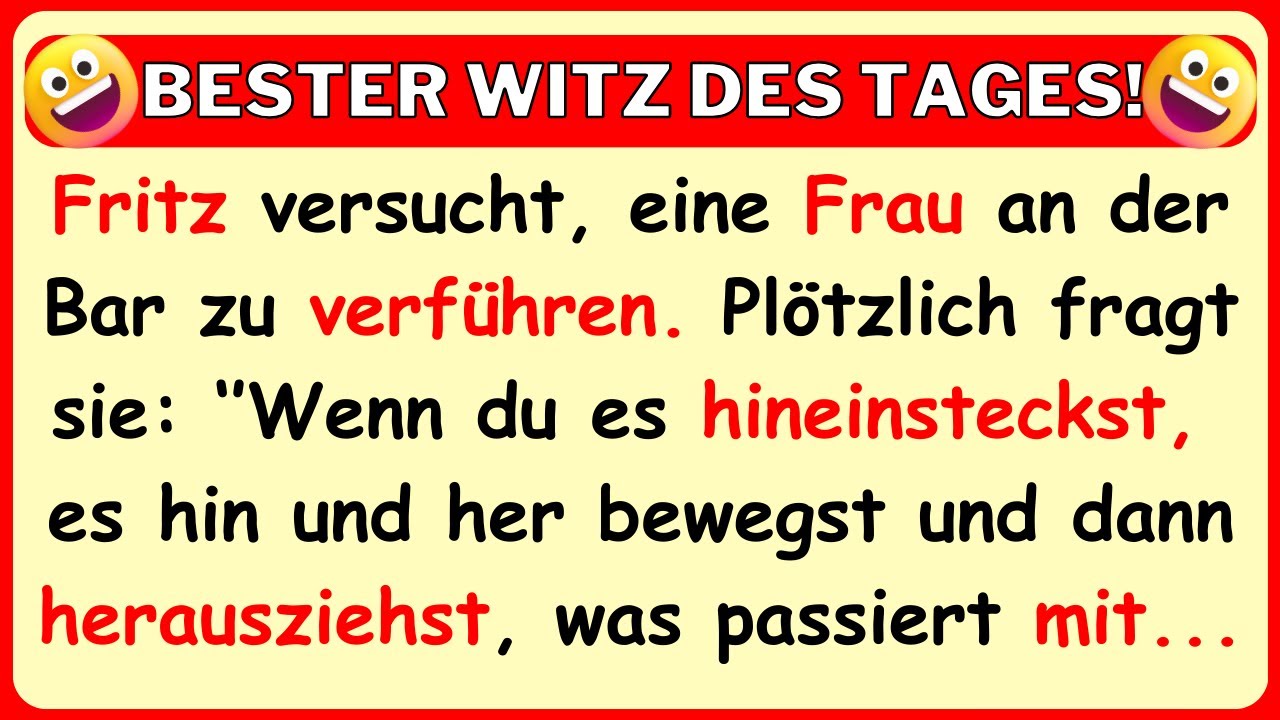 🤣 BESTER WITZ DES TAGES! Fritz versucht, eine heiße Frau an der Bar zu ...