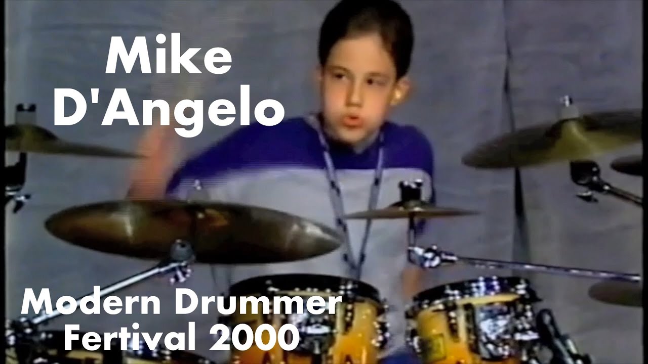 Drum Solo by Mike D'Angelo - YouTube