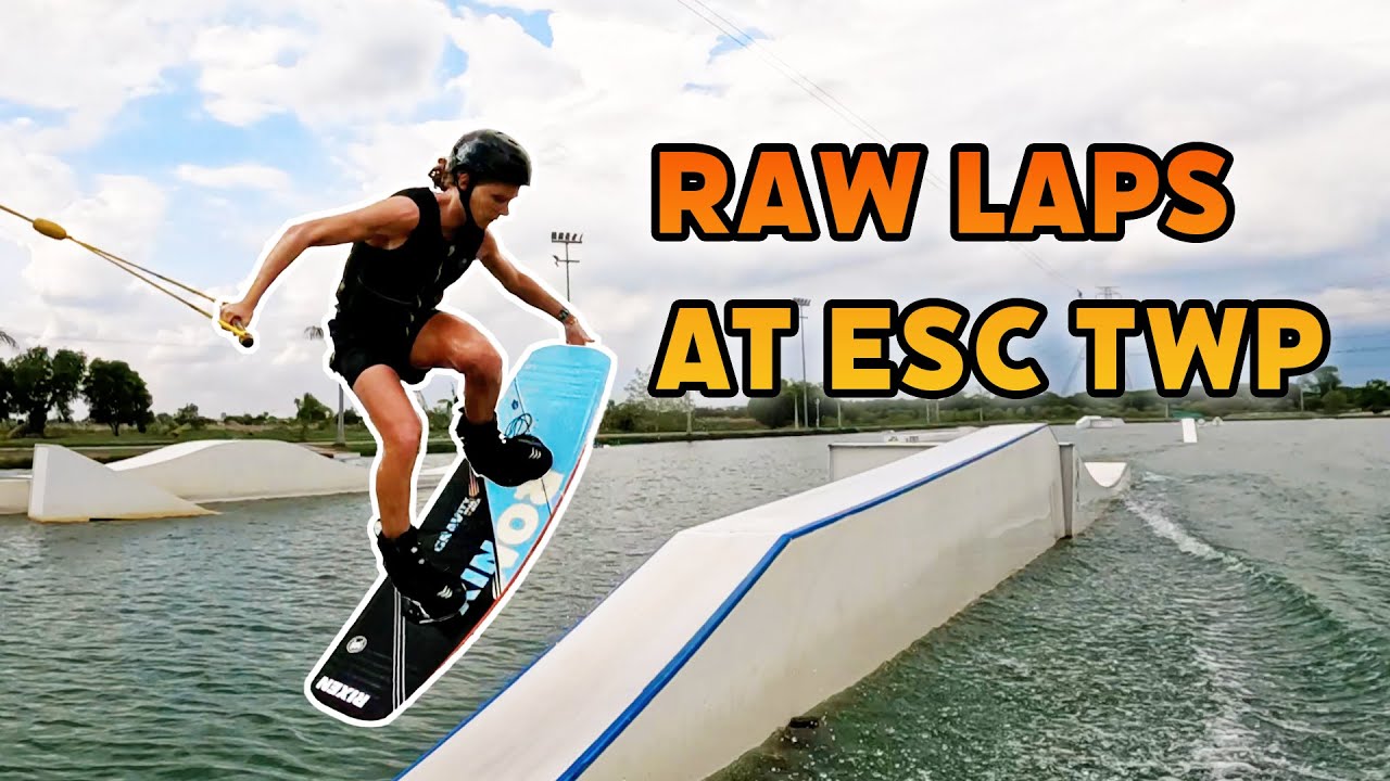 2 Handles in the Afternoon - RAW Laps at ESC THAI WAKE PARK - YouTube