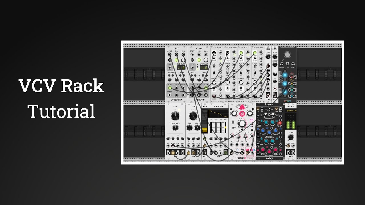 How to Build Melodic CV Patches in VCV Rack - YouTube
