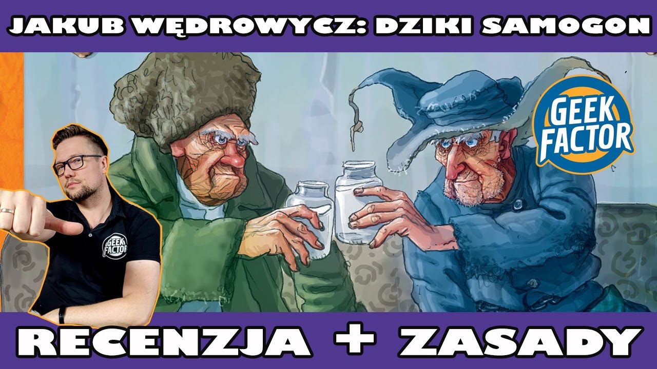 JAKUB WĘDROWYCZ: DZIKI SAMOGON - Recenzja i Zasady - YouTube