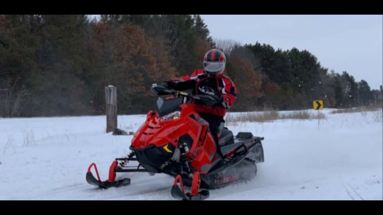 2020 Polaris Switchback Assault 850- Demo Ride - YouTube